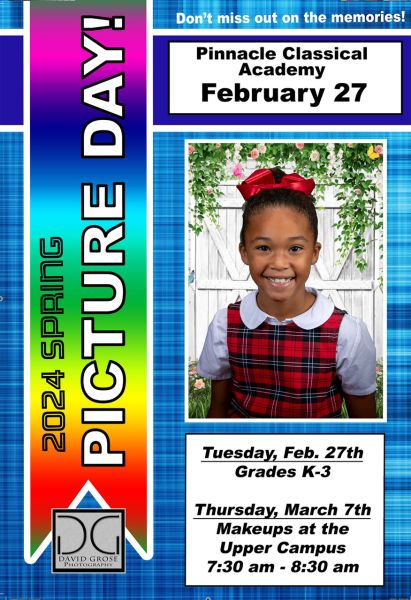 Pinnacle Classical Academy - K-3 Spring Picture Day